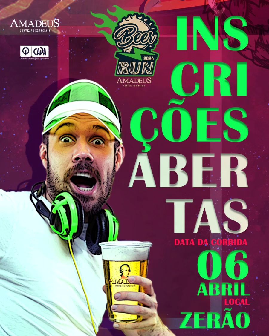 Beer Run Amadeus 2024 - #EuVou